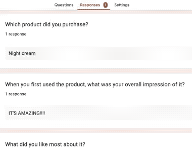 Google Forms Templates - Features