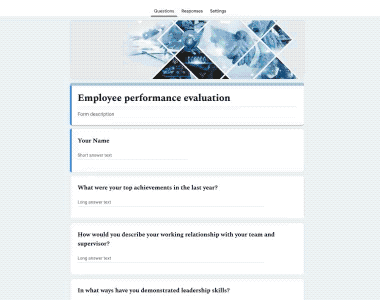 Google Forms Templates - Features
